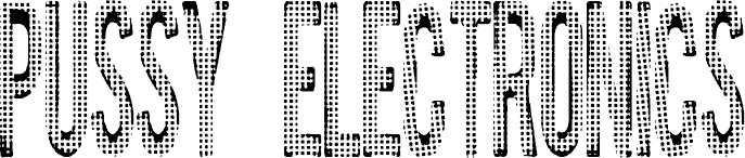 Pussy Electronics font | Fonts2u.com