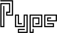 Pype Bold font
