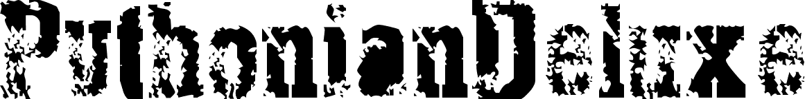 PythonianDeluxe font | Fonts2u.com