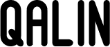 Qalin Outline font