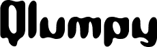 Qlumpy Shadow BRK font | Fonts2u.com