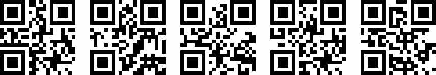 QR font tfb フォント