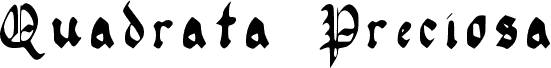 quadrata preciosa font | Fonts2u.com