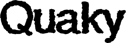 Quaky font | Fonts2u.com
