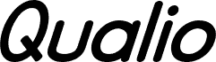 Qualio bold font