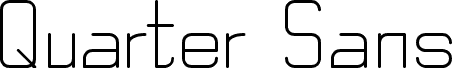 Quarter Sans Bold font | Fonts2u.com