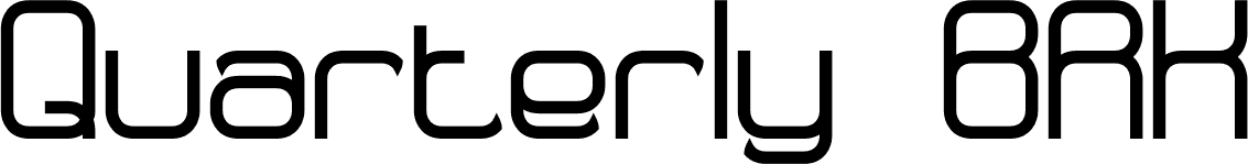 Quarterly Thick BRK font | Fonts2u.com