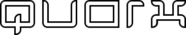Quarx font