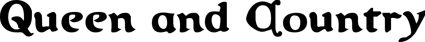 Queen & Country Bold font | Fonts2u.com