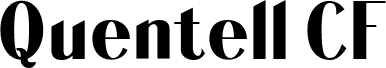 Quentell CF SemiBold Regular font | Fonts2u.com
