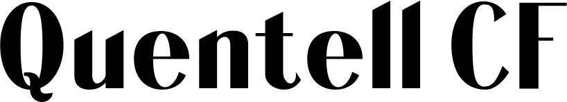Quentell CF Bold Regular font