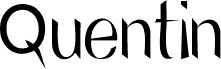 Quentin font | Fonts2u.com