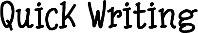 Quick Writing font | Fonts2u.com