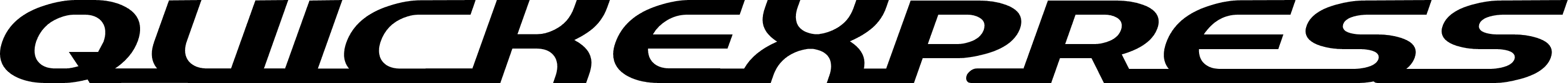 QuickExpress font
