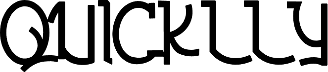 QUICKLLY font