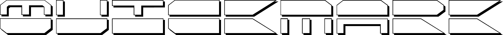 Quickmark Shadow font | Fonts2u.com