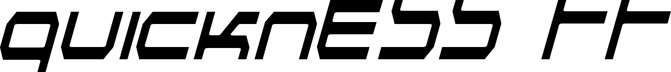 Quickness TT font | Fonts2u.com