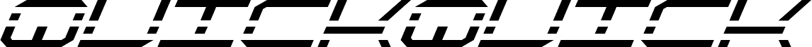 QuickQuick Shadow font | Fonts2u.com