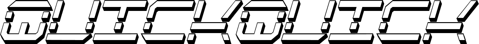 QuickQuick Shadow ItalCondensed font | Fonts2u.com