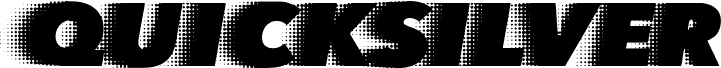 QUICKSILVER FAST Regular font