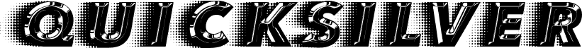 QUICKSILVER FAST Regular font
