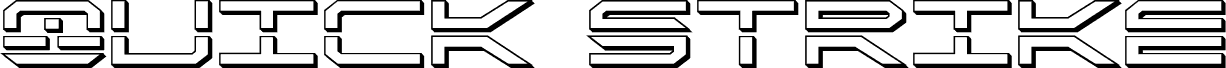 QuickStrike Shadow font | Fonts2u.com