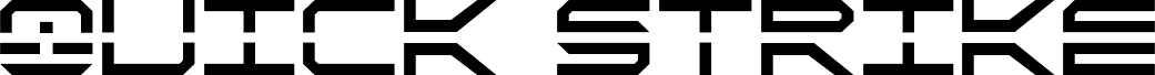 QuickStrike Bold font