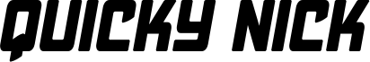 Quicky Nick font | Fonts2u.com
