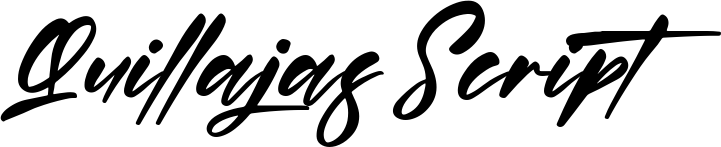 Quillajas Script Italic font | Fonts2u.com