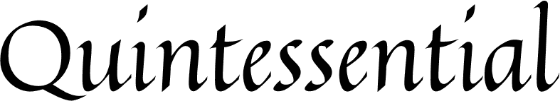 Quintessential font