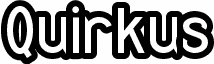 Quirkus Bold Italic font | Fonts2u.com