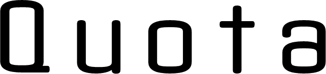 Quota Bold Ext. font