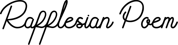 Rafflesian Poem font | Fonts2u.com