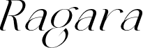 Ragara font