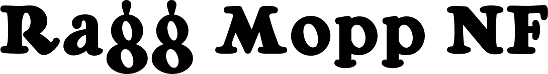 Ragg Mopp NF font | Fonts2u.com