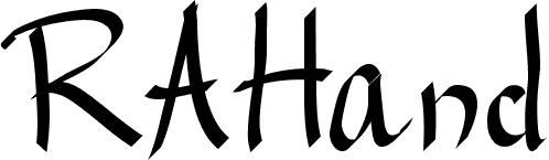 RAHand 1 font | Fonts2u.com