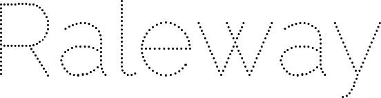 Raleway Dots font | Fonts2u.com