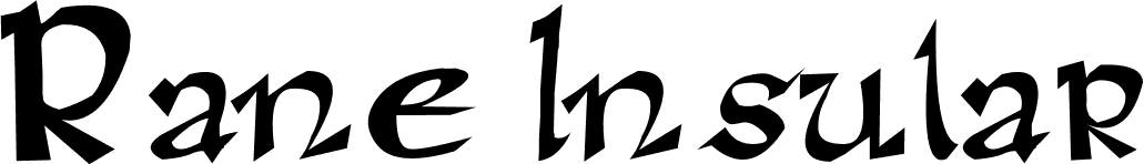 Rane Insular font | Fonts2u.com