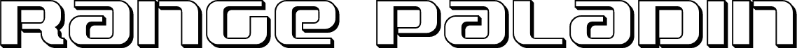 Range Paladin Outline Outline font | Fonts2u.com