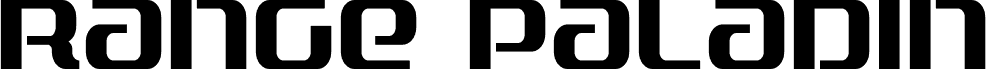 Range Paladin Outline Outline font | Fonts2u.com