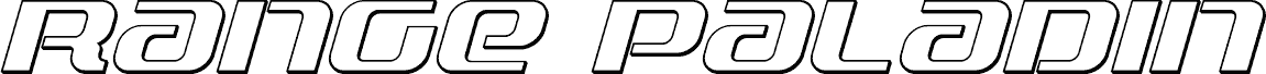 Range Paladin Outline font | Fonts2u.com