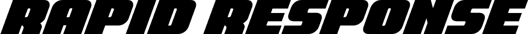 Rapid Response Condensed font | Fonts2u.com