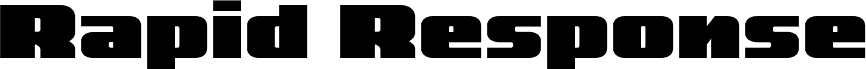 Rapid Response police | Fonts2u.com