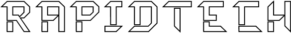 Rapidtech Demo font | Fonts2u.com