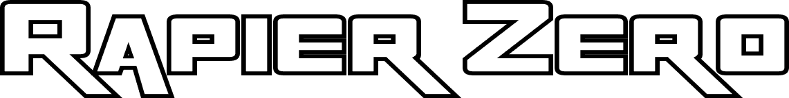 Rapier Zero Outline font