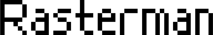 Rasterman font | Fonts2u.com