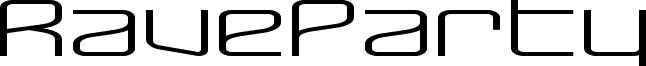 RaveParty Bold font