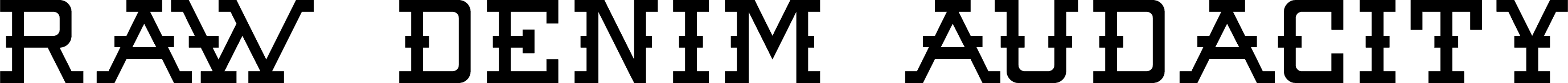 Raw Denim Audacity Regular font | Fonts2u.com