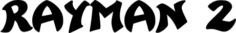 Rayman 2 Regular font | Fonts2u.com