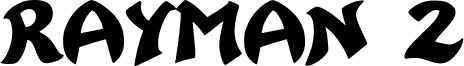 Rayman 2 Bold font | Fonts2u.com